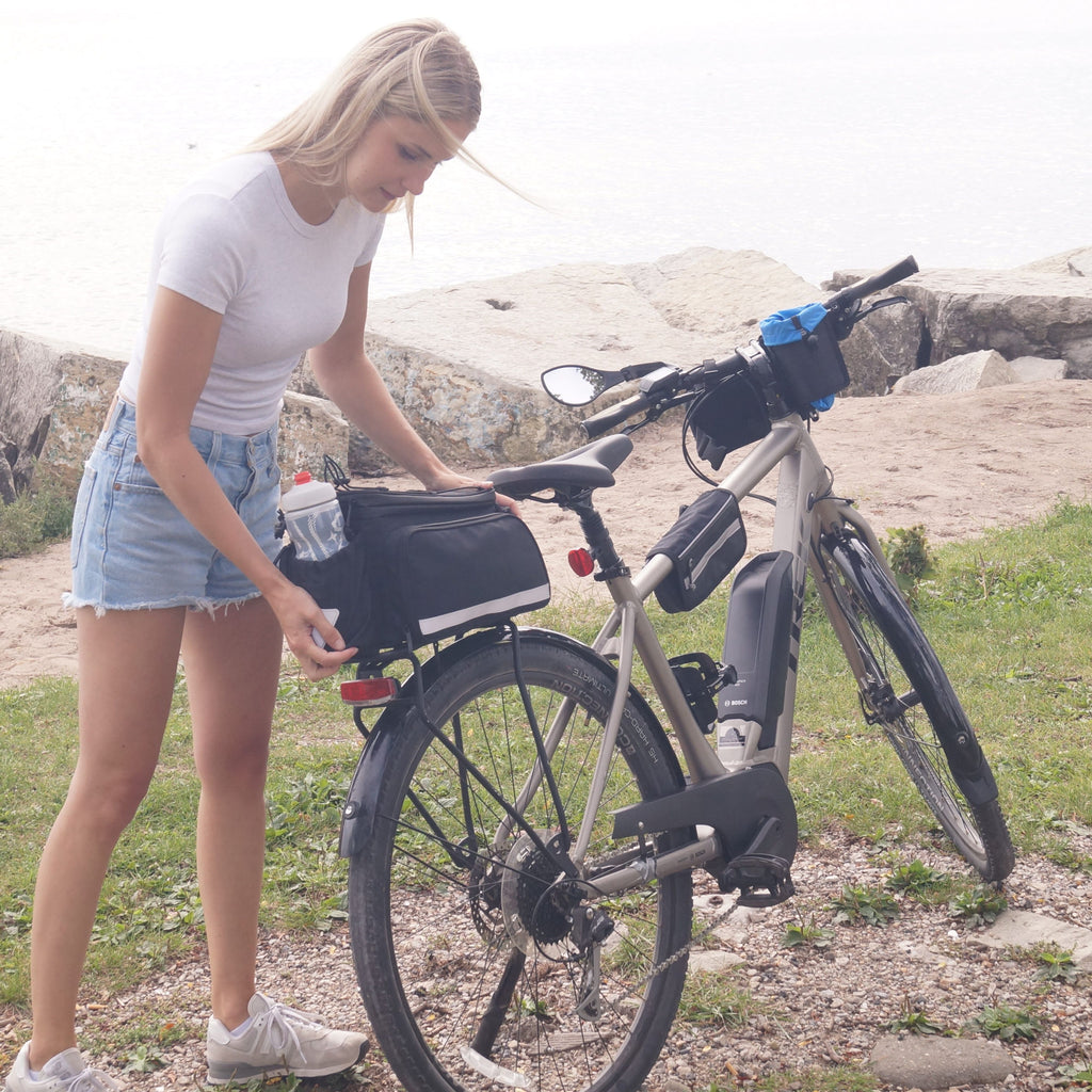 MIK Trunk Bag Big Daddy Bicycle Rack Bag (works only with MIK Rack - n ...