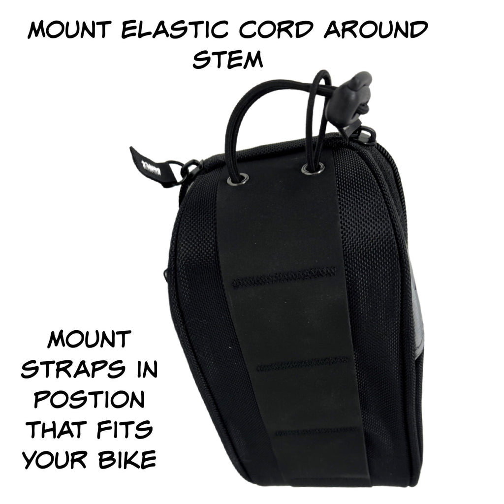 EBike Phone Holder – Beetle Phone Bag for Large Diameter Bike Frames ...